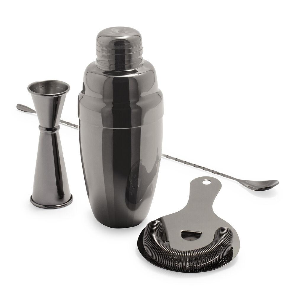 Gunmetal Mixologist Barware Set | The Bar